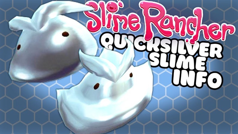 Slime Rancher Inspired Quick Silver Slime Plushie/stuffie - Etsy