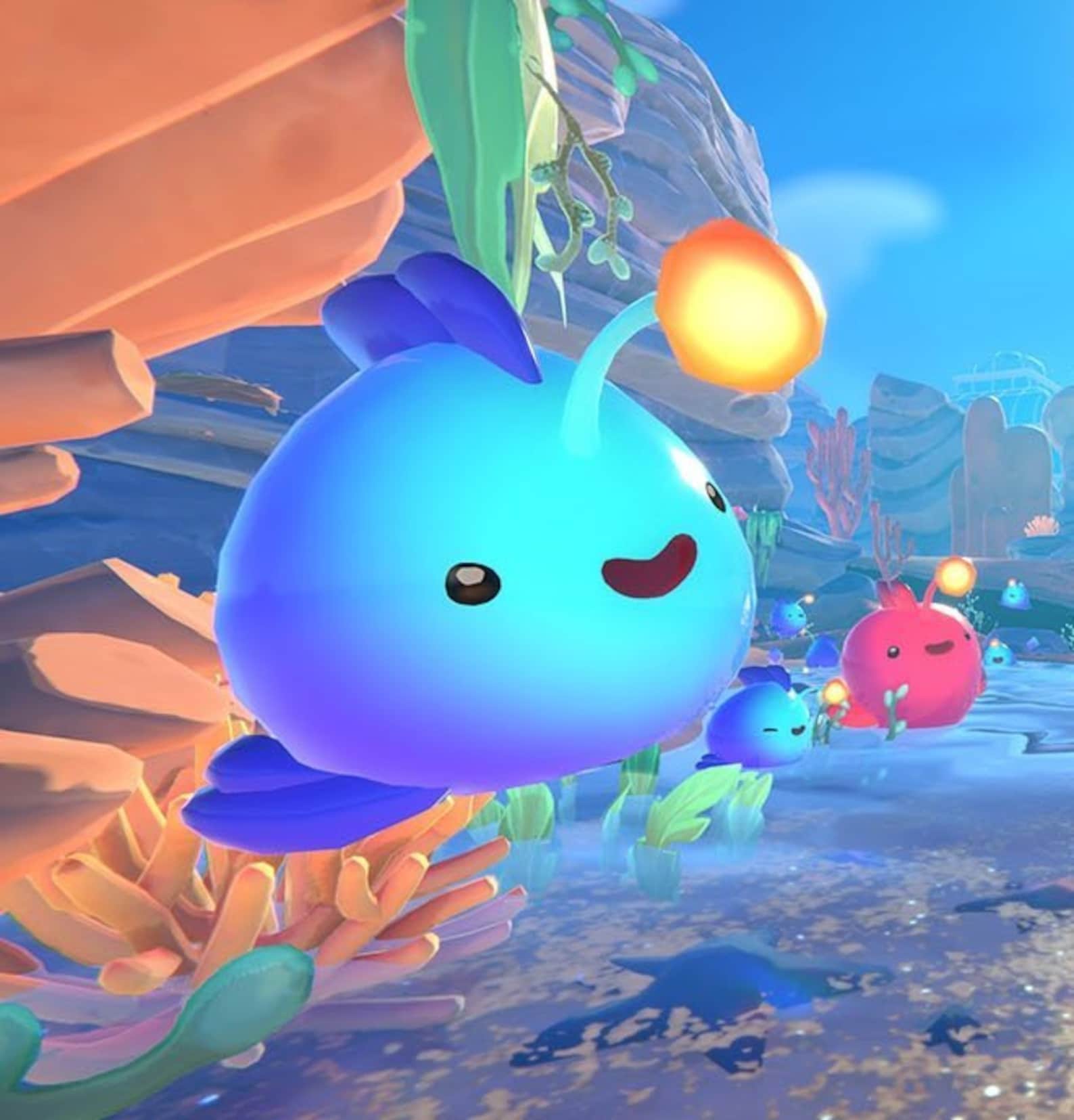 Slime Rancher 2 Inspired Angler Slime Plush/ Game Plush/slime - Etsy