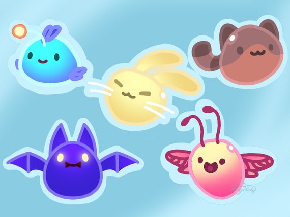 Slime Rancher 2 Inspired Angler Slime Plush Game Plushslime Rancher 2 Game Plush Toys And Games