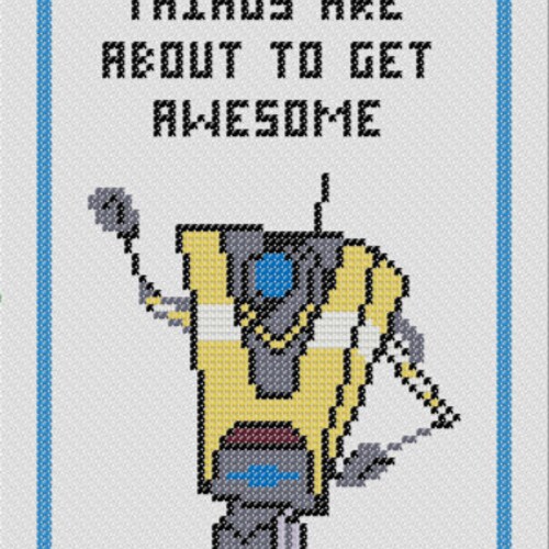 Pipboy Fallout Cross Stitch Pattern // Video Game Cross Stitch | Etsy