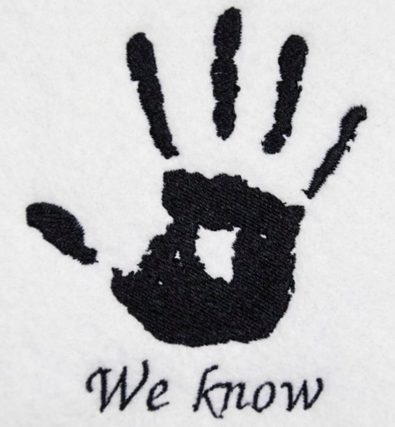 Dark Brotherhood Symbol Machine Embroidery Pattern - Etsy