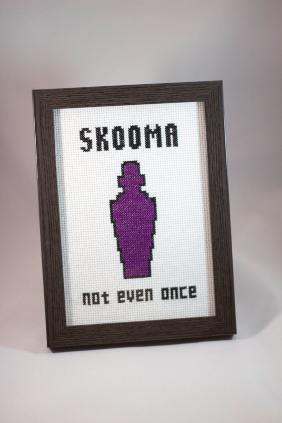Skooma Not Even Once PDF Cross Stitch Pattern - Etsy
