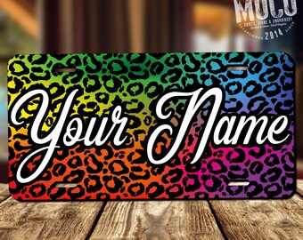 Custom License Plate Front Car Tag Aluminum or Plastic - Etsy