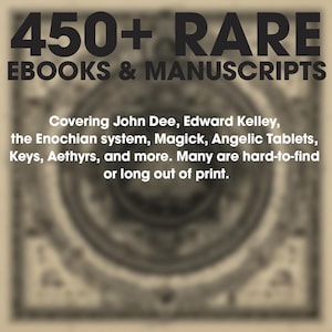 Enochian Magick Archive | 450+ Rare Ebooks, Dee & Kelley, Keys, Calls ...