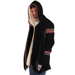 Urban Samurai Micro Fleece Cloak - Etsy