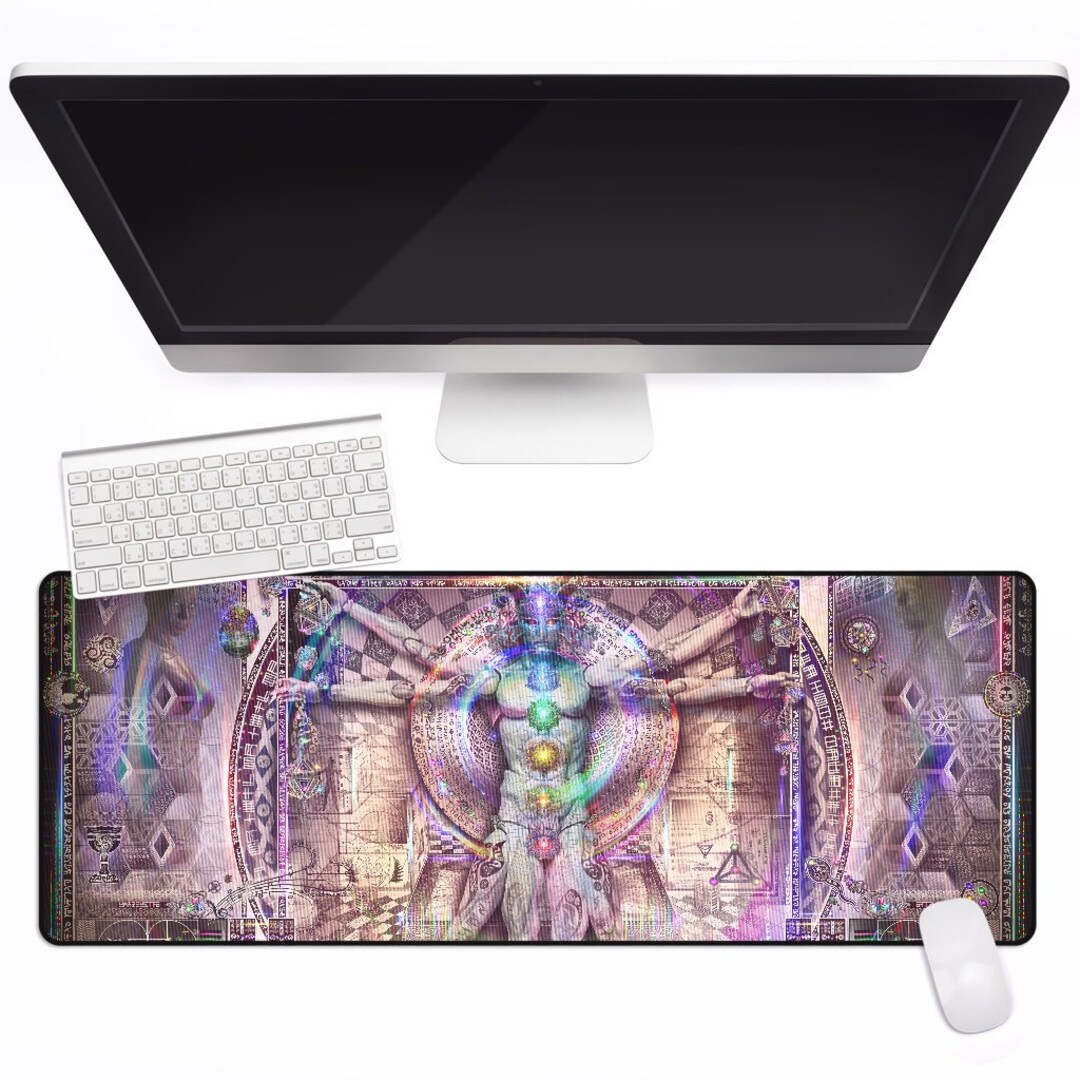 Vitruvian Spirit Mouse Mat (x-large) - Etsy