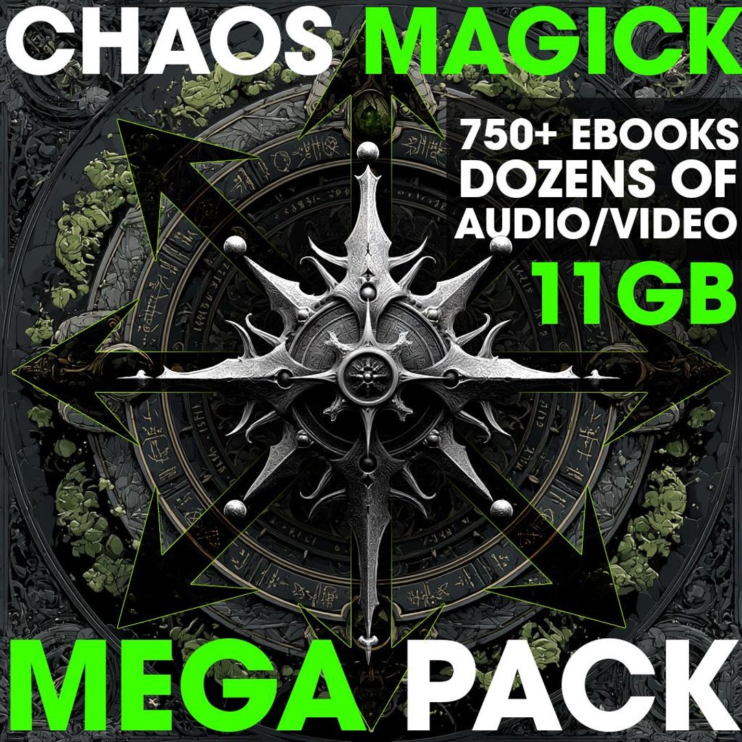 Chaos Magick MEGA PACK – 11GB of Rare Occult Books (750+) Sigils ...