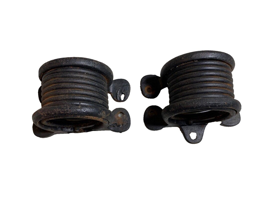 Antique Victorian Rocking Chair Springs Mounts Cast Iron Steel Metal ...