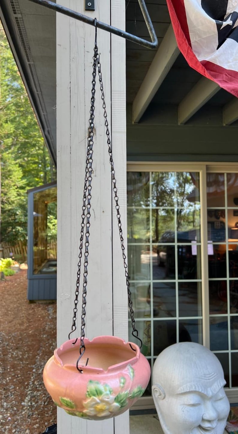 Replacement Chain : Roseville Hanging Pot Pots Planter Planters 3 Three ...