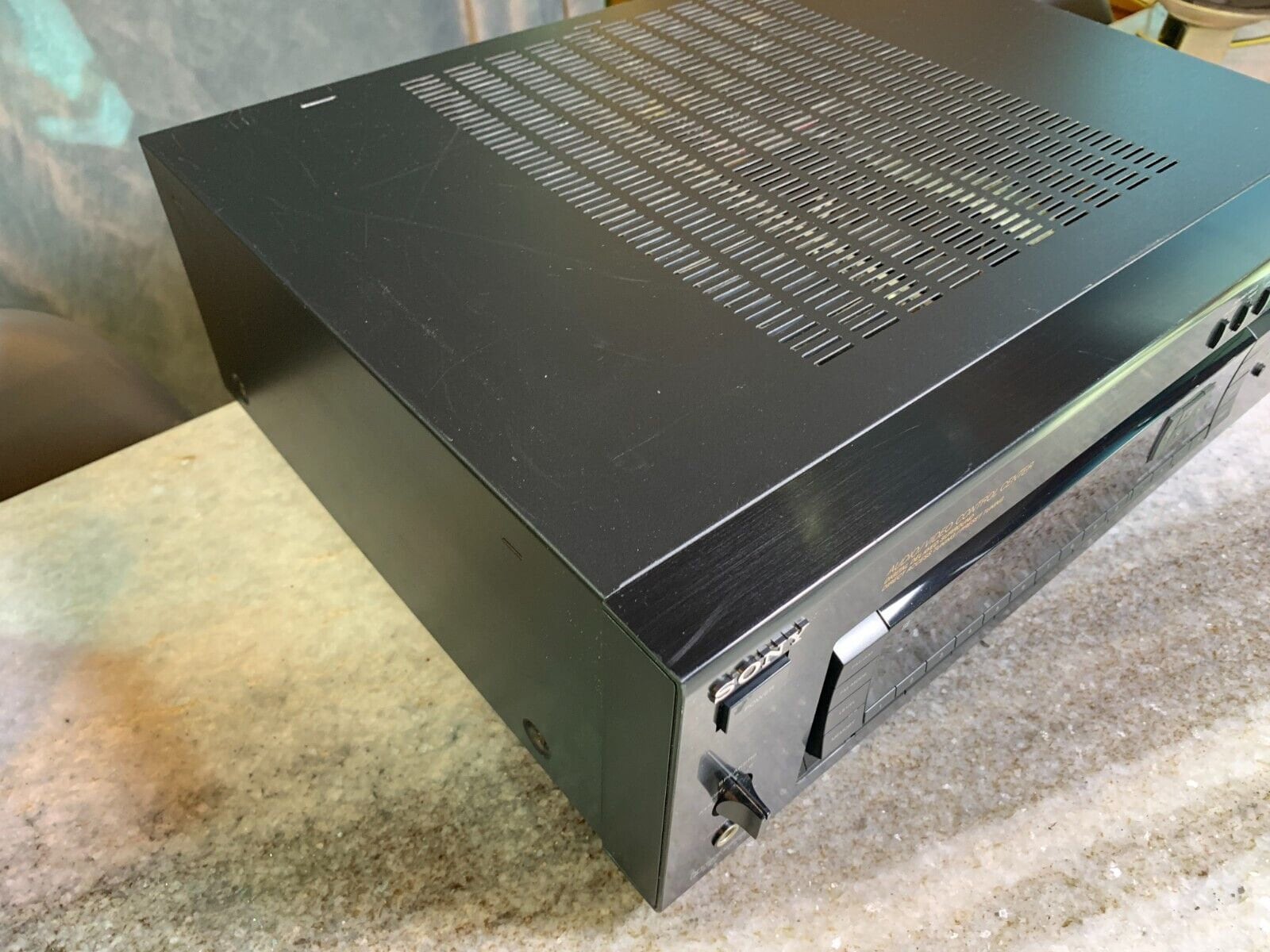 Vintage 1990s 90s Sony Str-d715 Stereo Receiver Reciever 100 Watts ...