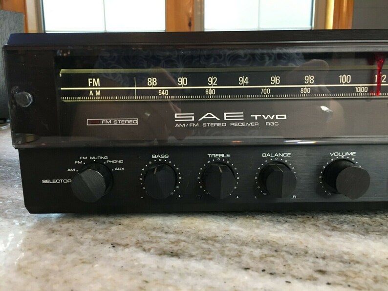 Vintage Sae Two R3c los Angeles Ca/japan Stereo Receiver W/vu Meters ...