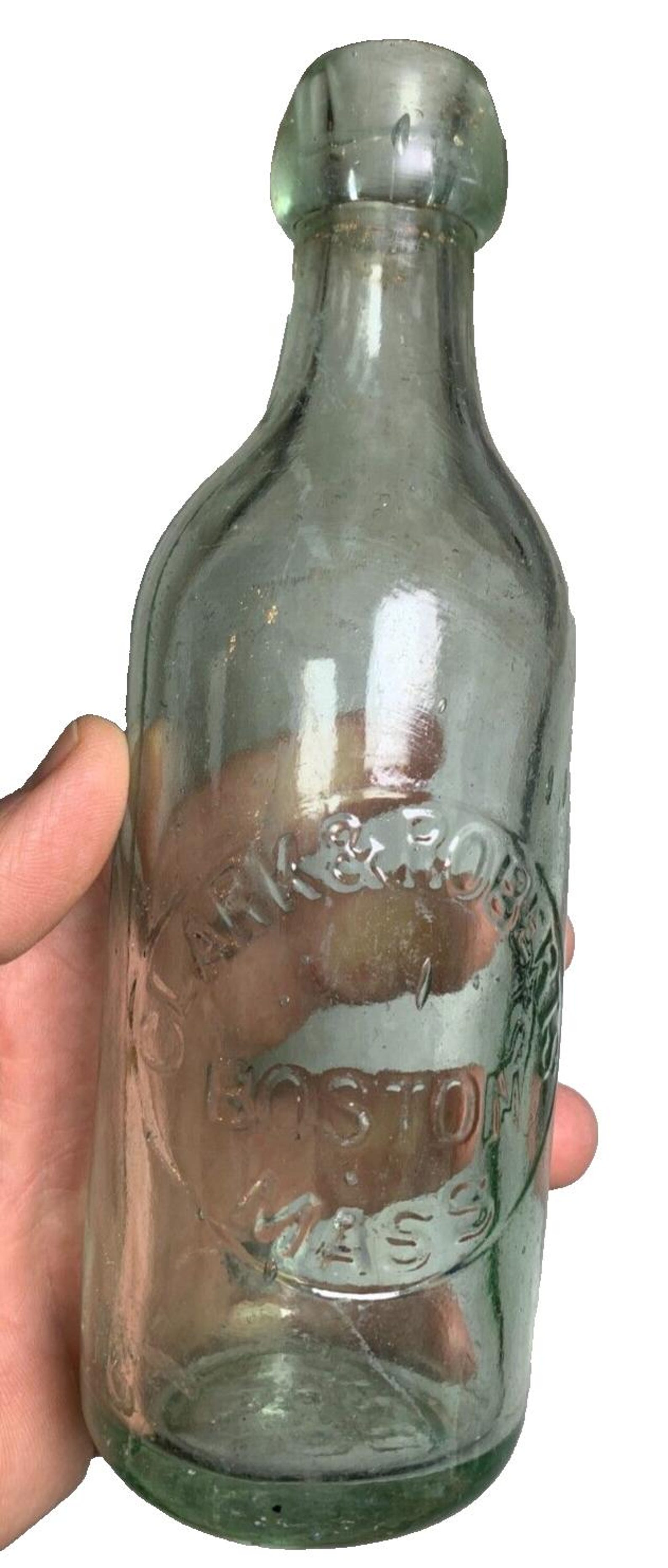 Antique Blob Top Clark & Roberts Beer Bottle Boston Ma | Quandt Brewing ...