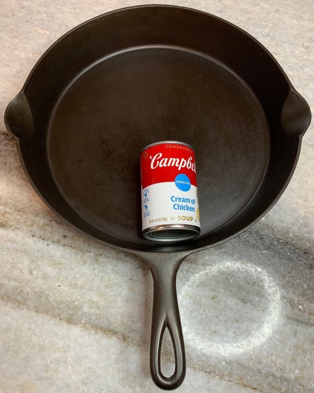 Extra Large/giant 13" Antique Cast Iron Skillet/pan Favorite Piqua Ware ...