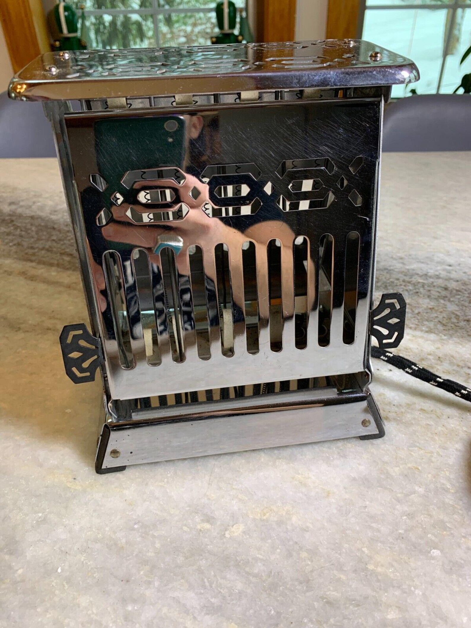 Antique Ge General Electric Hotpoint Hot Point Toaster A-33 159t25 L ...