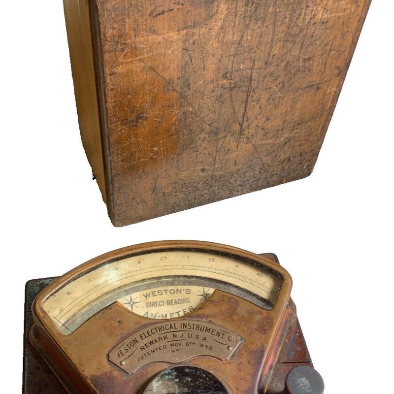 Antique Electrical Meters - Etsy