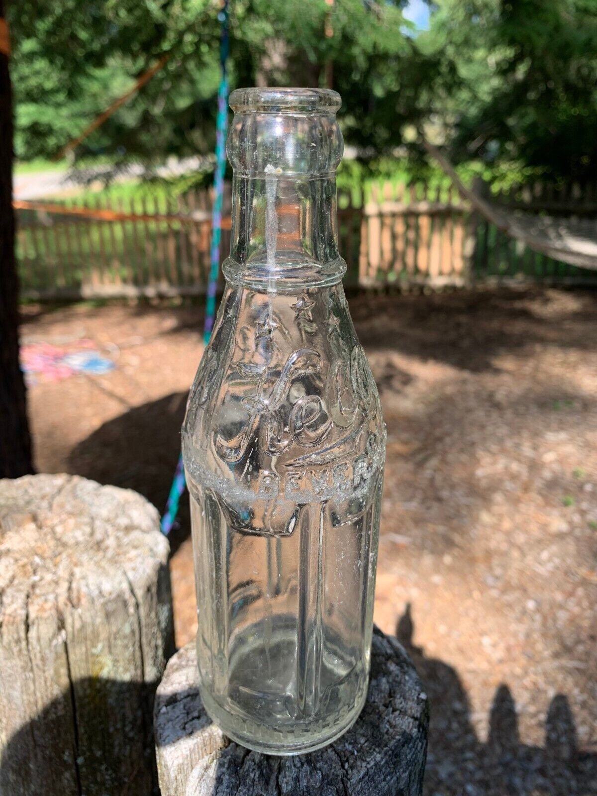 Antique Kelly Beverage Co. Clear Bottle Havre De Grace Maryland Art ...