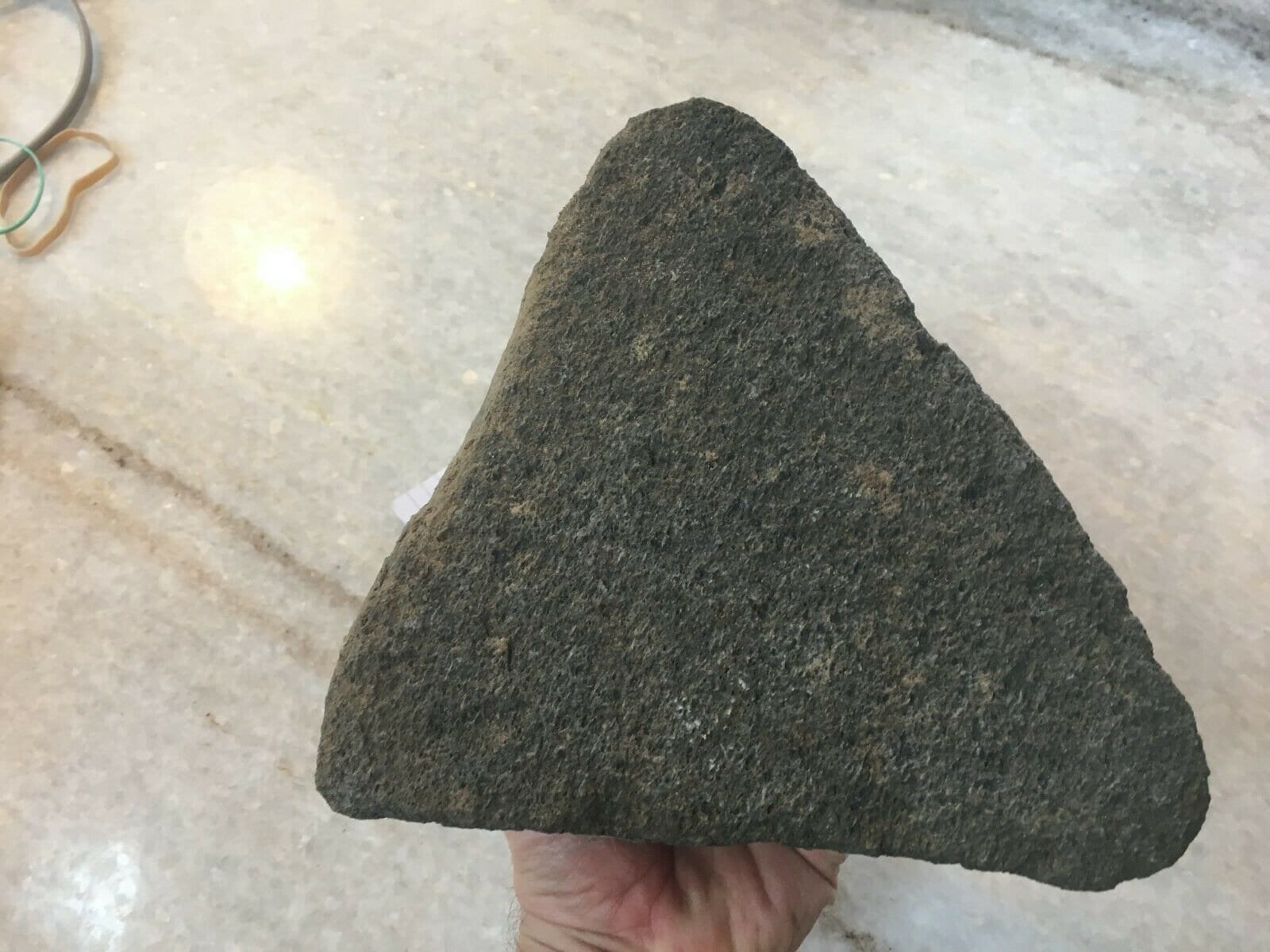 Strange/unique Unidentified Pond-found Wood-mill Triangular-pyramid ...