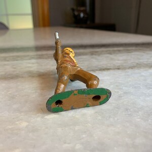 Superb Antique Leaded Figure/figurine Gas Mask Macabre - Etsy