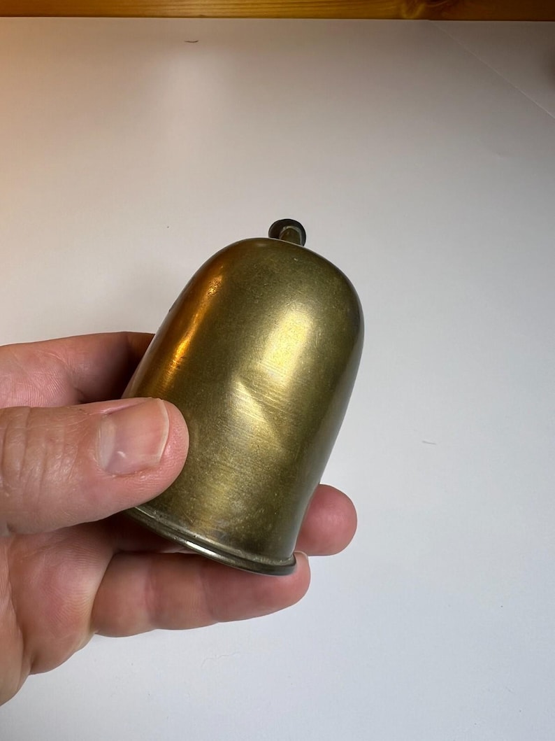 Rare Brass Antique Metal Hearing Aid Aids Device Horn Trumpet London ...