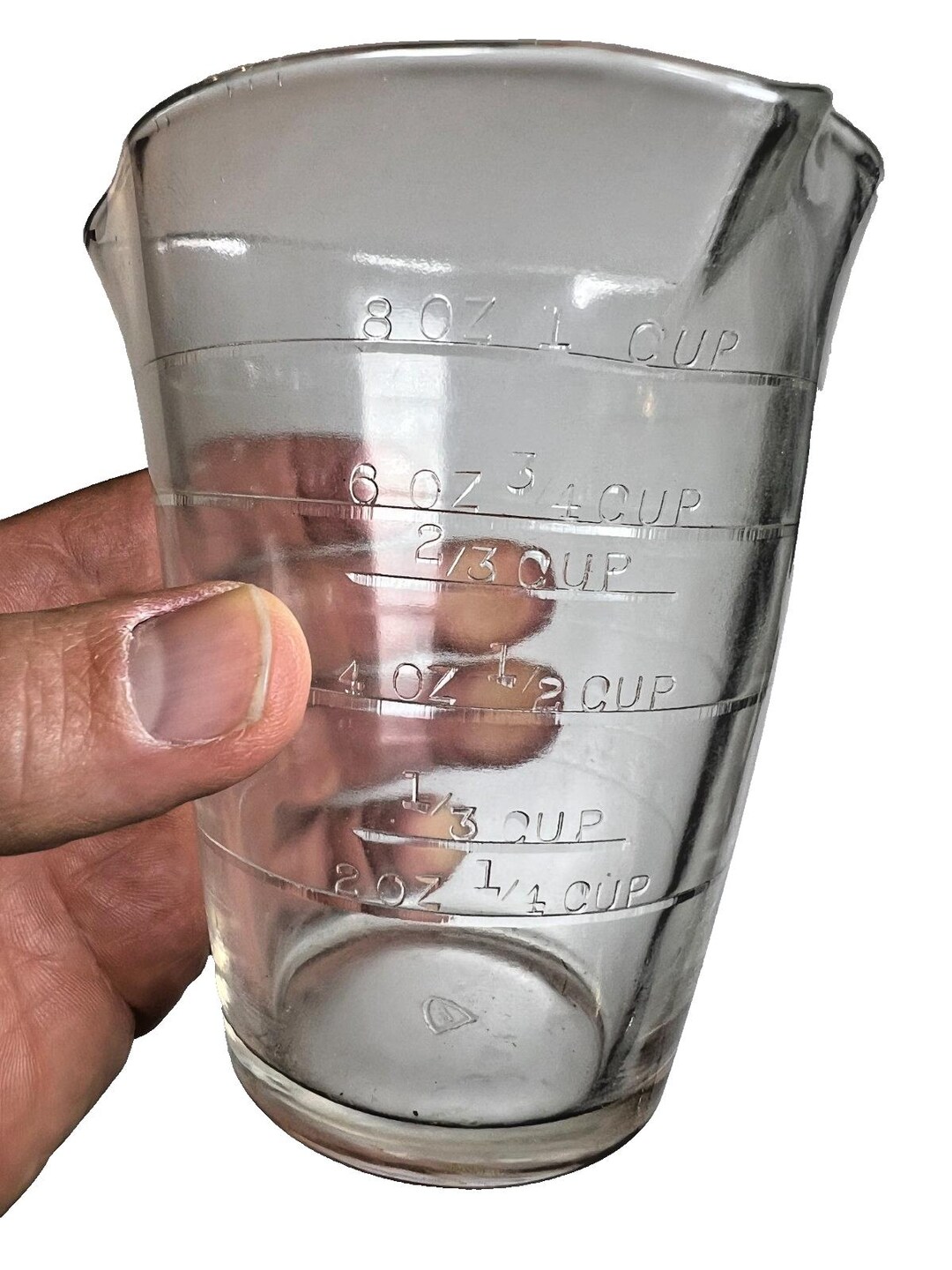 Rare Fire-king Fireking Three Spouted 3 Spout Measuring Cup Shield ...