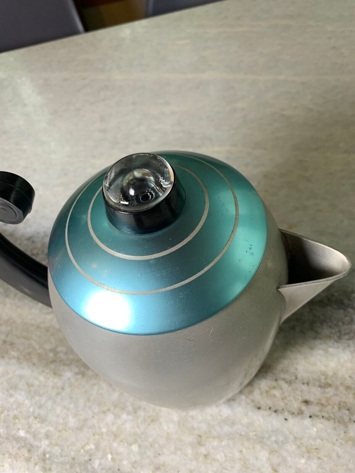 Antique Vintage Wear-ware Wearware Perculator Percolator Kettle ...