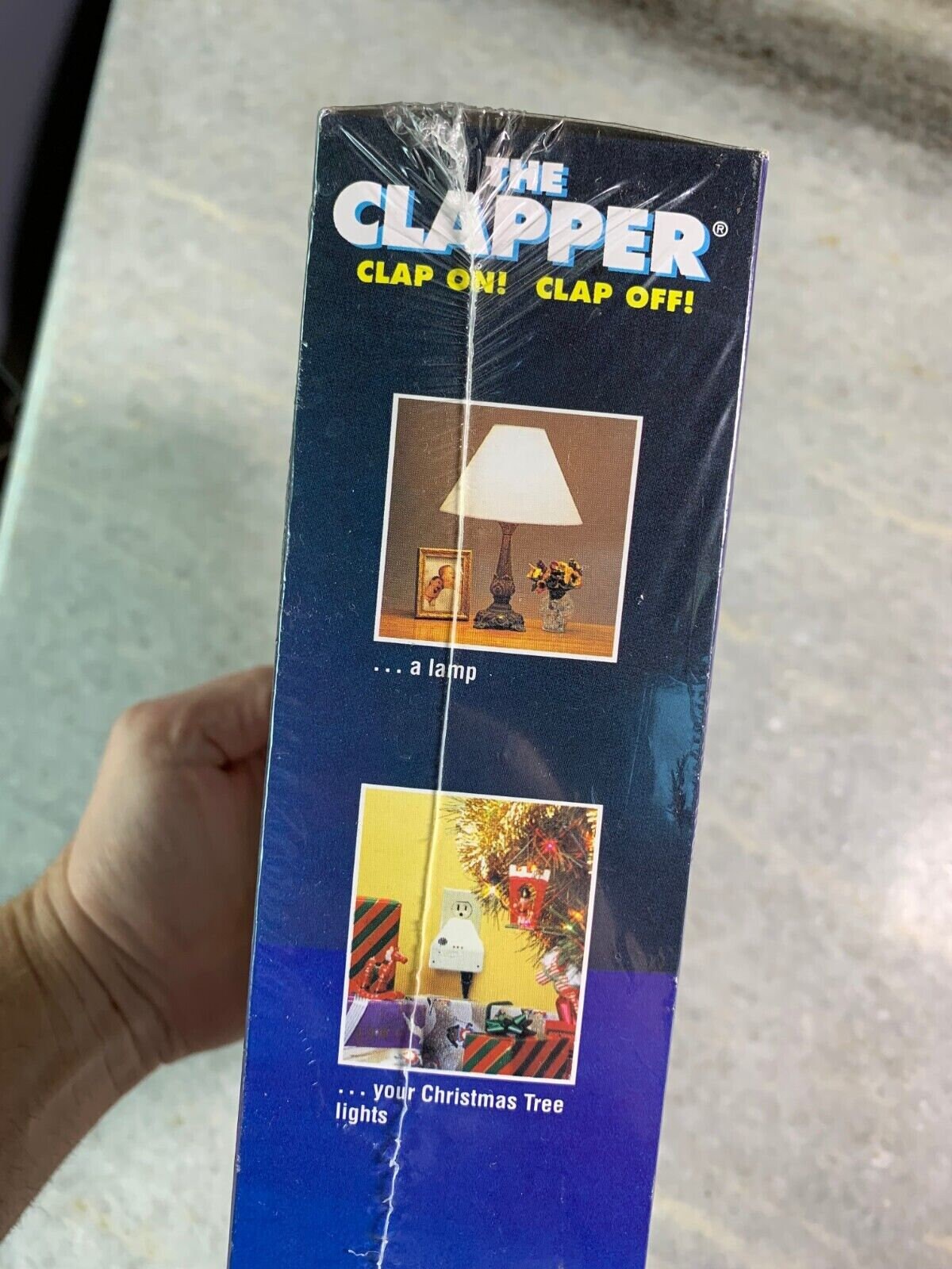 New the Clapper Sound Activated On/off Switch Clap on off 1998 Sealed ...