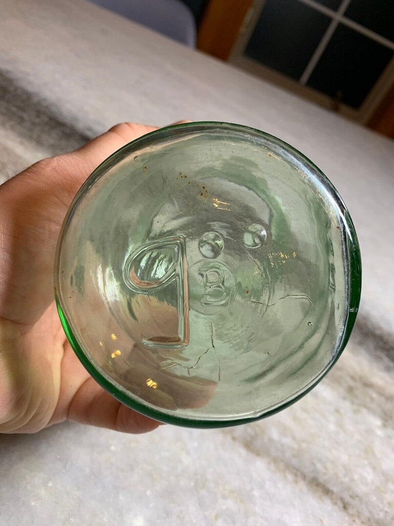 Rare Ball Mason Jar Misprint / Misprinted / Error " G " Bottom W/ Dots ...