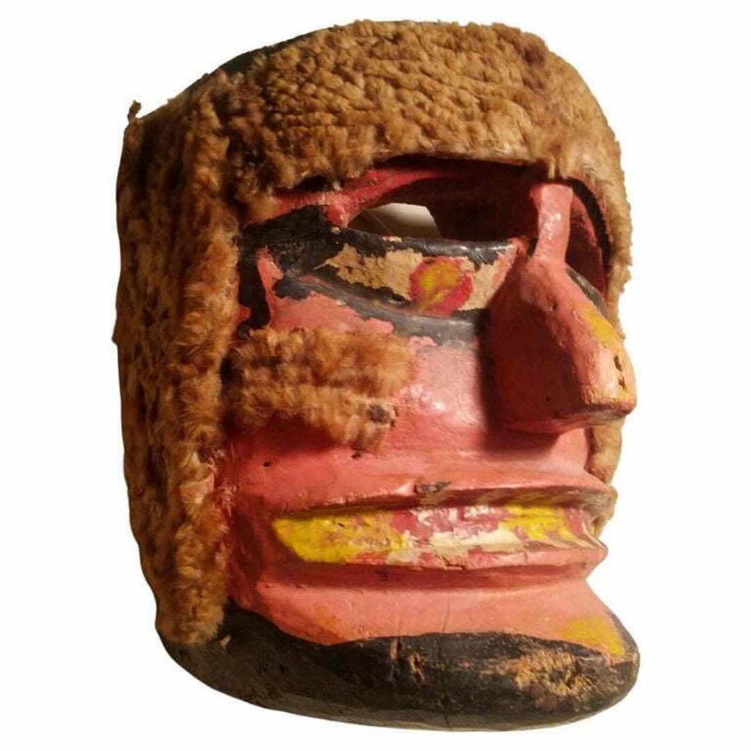 Ethnographic, Viejo Mask, Los Tejorones Dance, Oaxaca Mx, by Miguel ...