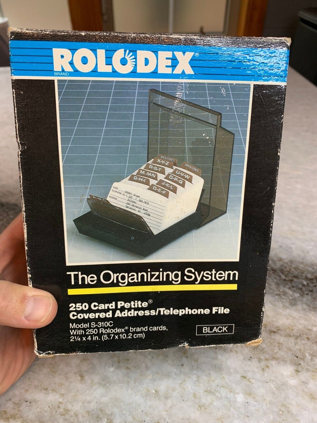 Nos New in Box 1989 Rolodex 250 Card Petite Covered Organizer S-310c - Etsy