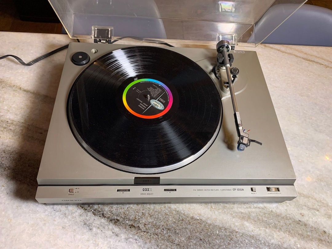 Vintage Japan Onkyo Cp-1010a Record Turntable Player New Belt, Needle ...