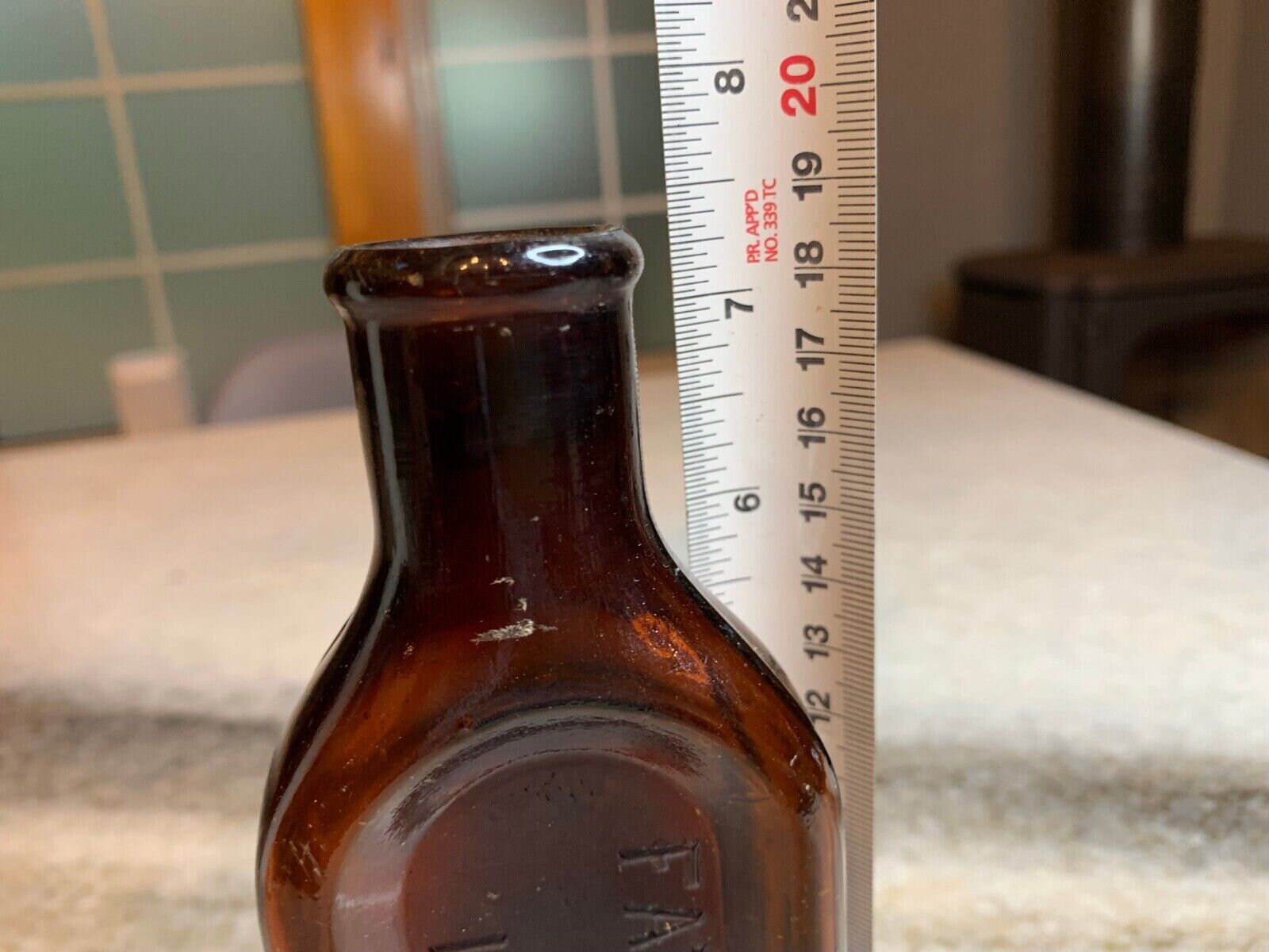 Rare Cork-topper Antique 1800s Father Johns Medicine Bottle Lowell ...