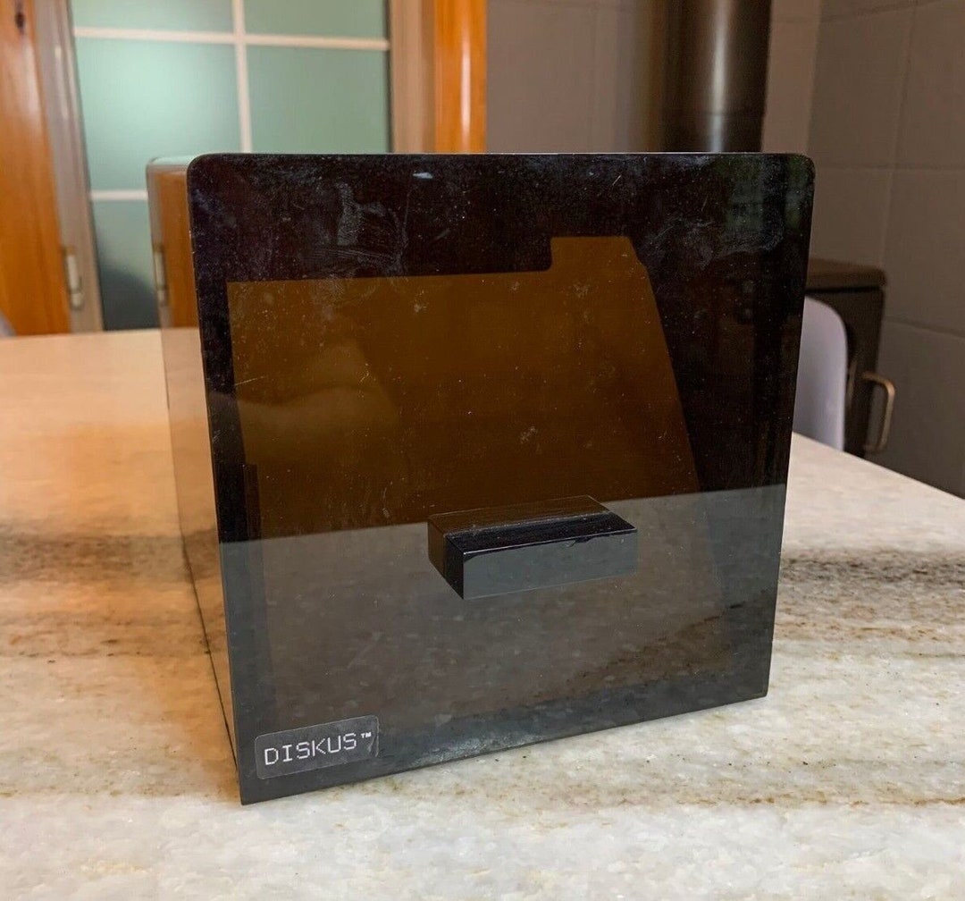 Rare Vintage/retro Computing Diskus 5.25 Floppy Disk Storage Case Los ...