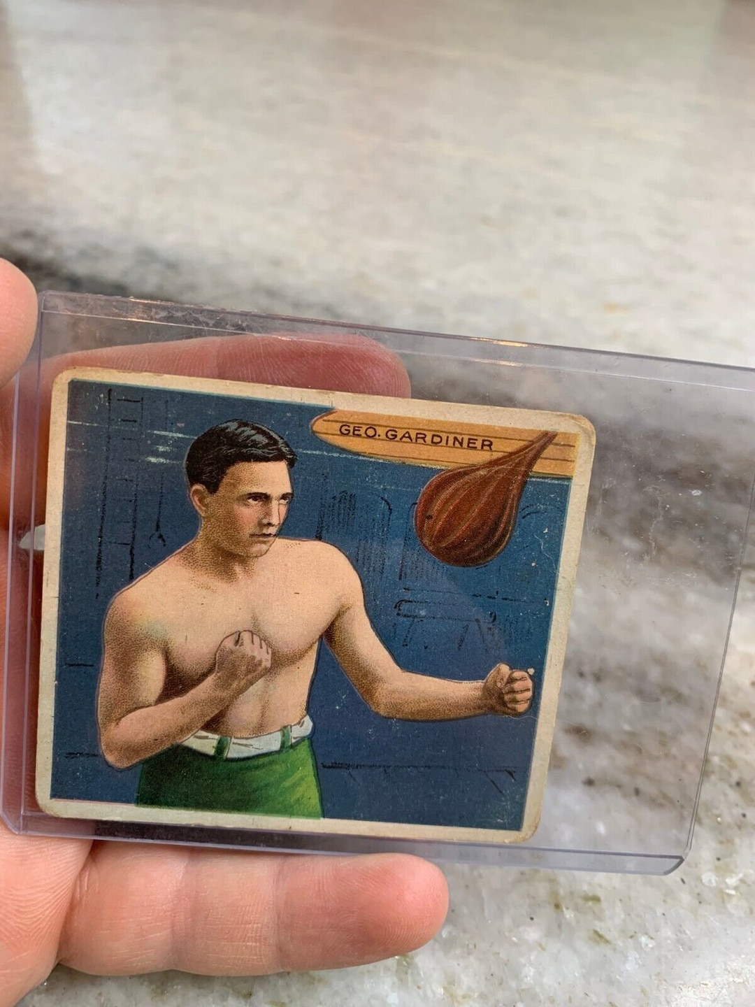 Rare Victorian Geo George Gardiner Early Boxing Trading Card Ireland ...