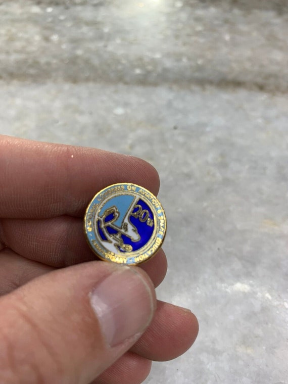 20th anniversary enamel/chrome pin national congress … - Gem