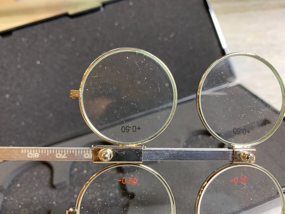 Optometry Optometrist Lens Lenses Glass - .50 and + .50 Tool Guage ...