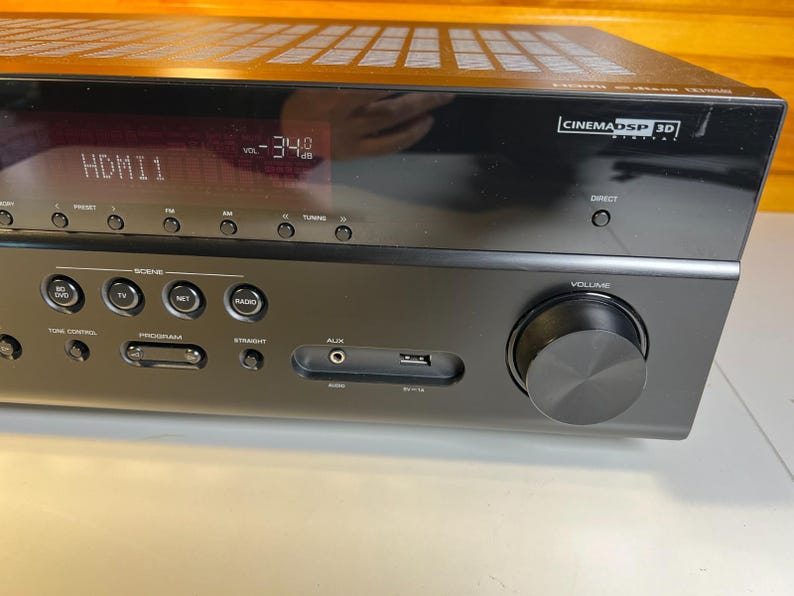Yamaha Rx-v477 5.1 Stereo Receiver Reciever Hdmi 4k Subwoofer Pre-out ...