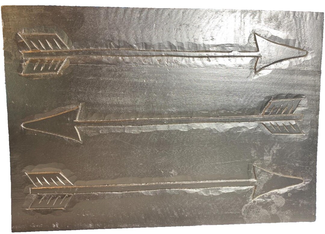Vintage Wood Wooden Sign Plaque Wall Decor Arrow Arrows Archery ...