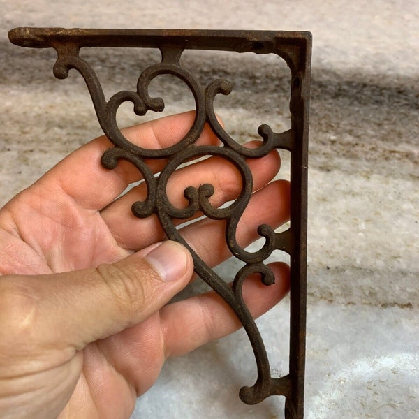 Victorian Cast Iron Bracket - Etsy