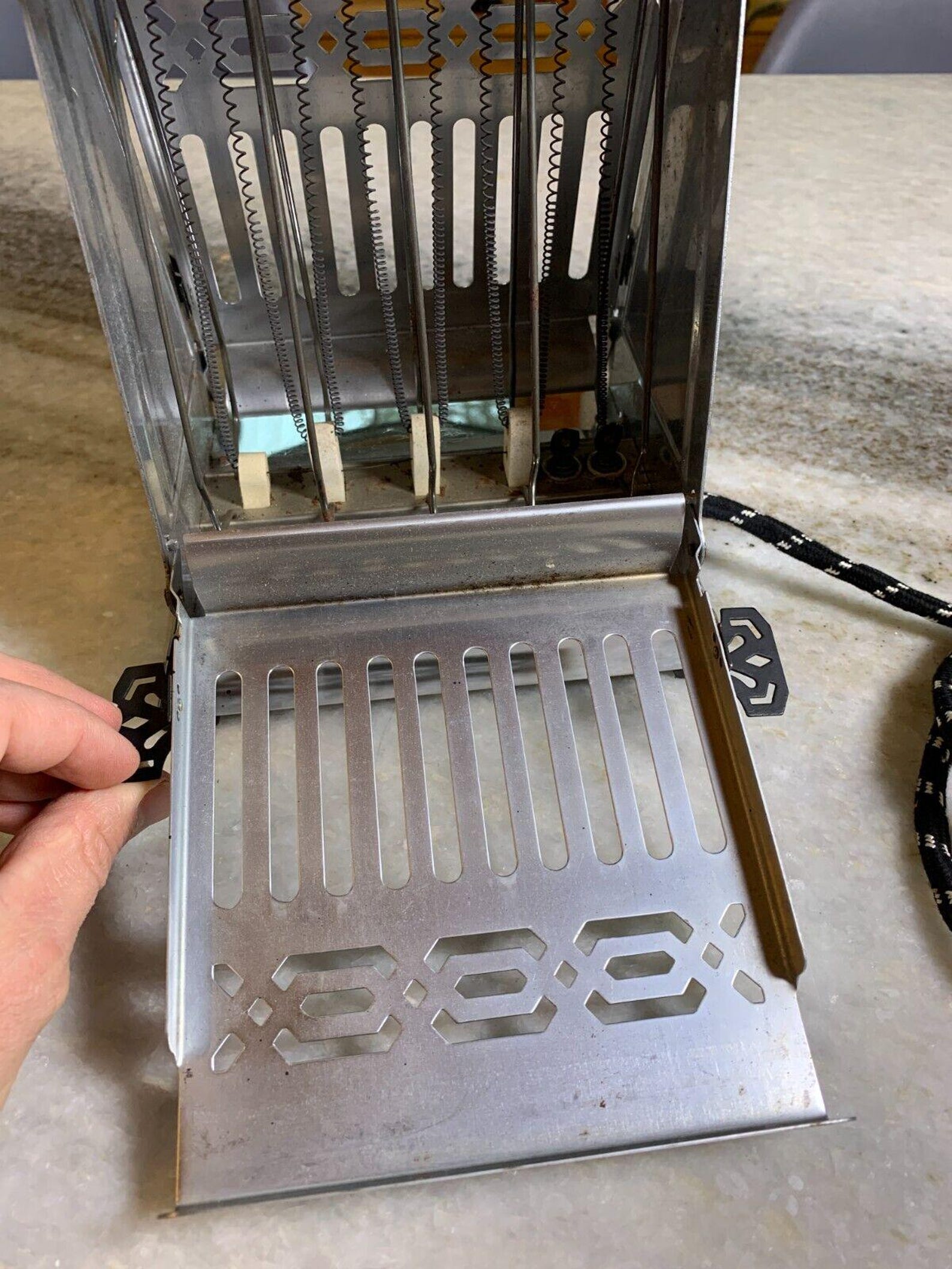 Antique Ge General Electric Hotpoint Hot Point Toaster A-33 159t25 L ...