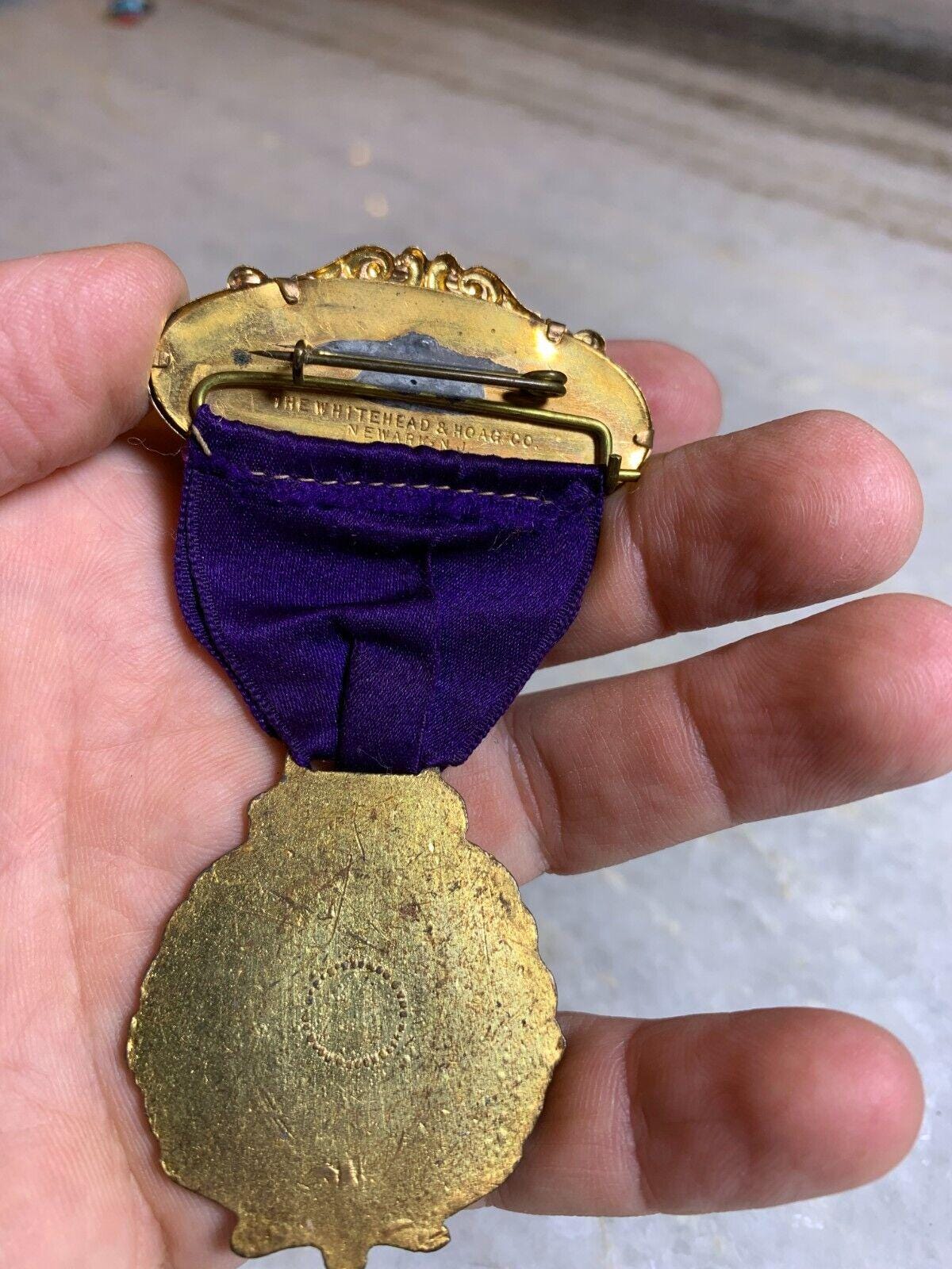 Rare Antique Vintage 1910 Kentucky State Fair Judge Ribbon Medal Metal ...
