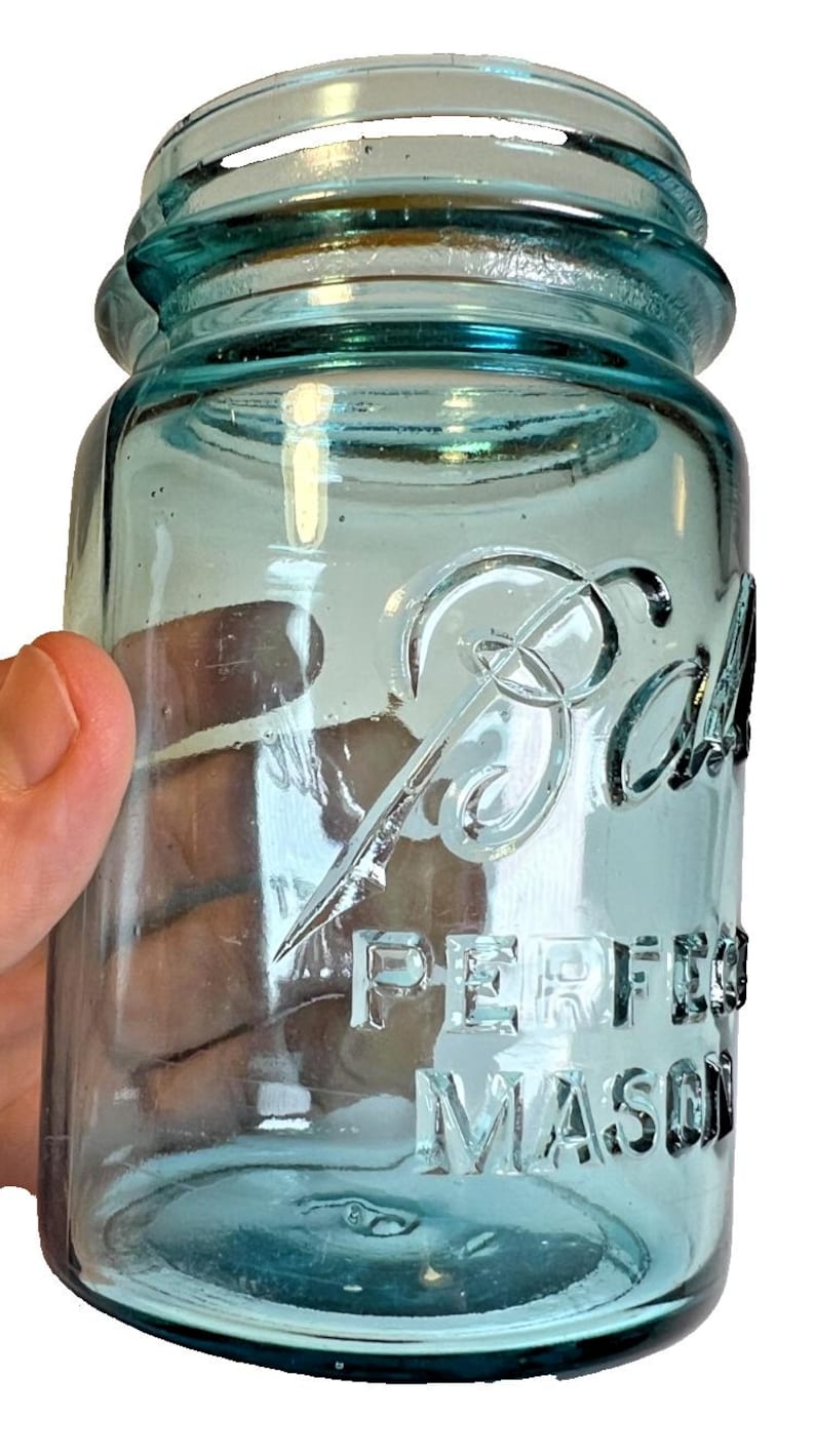 Rare Ball Mason Jar Misprint / Misprinted / Error Imperfect "perfect ...
