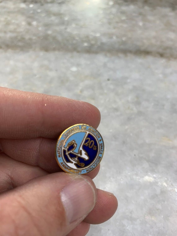 20th anniversary enamel/chrome pin national congress … - Gem