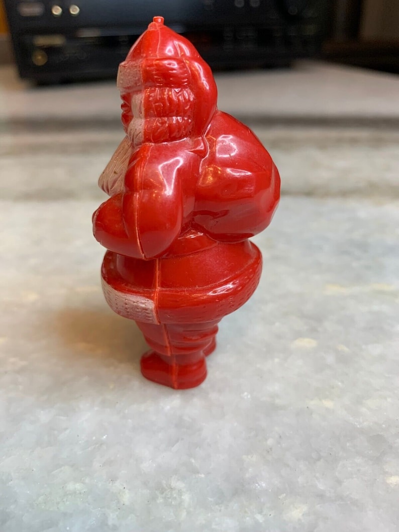 Antique C1930s-40s Plastic Santa Claus Xmas Christmas Figure/figurine ...