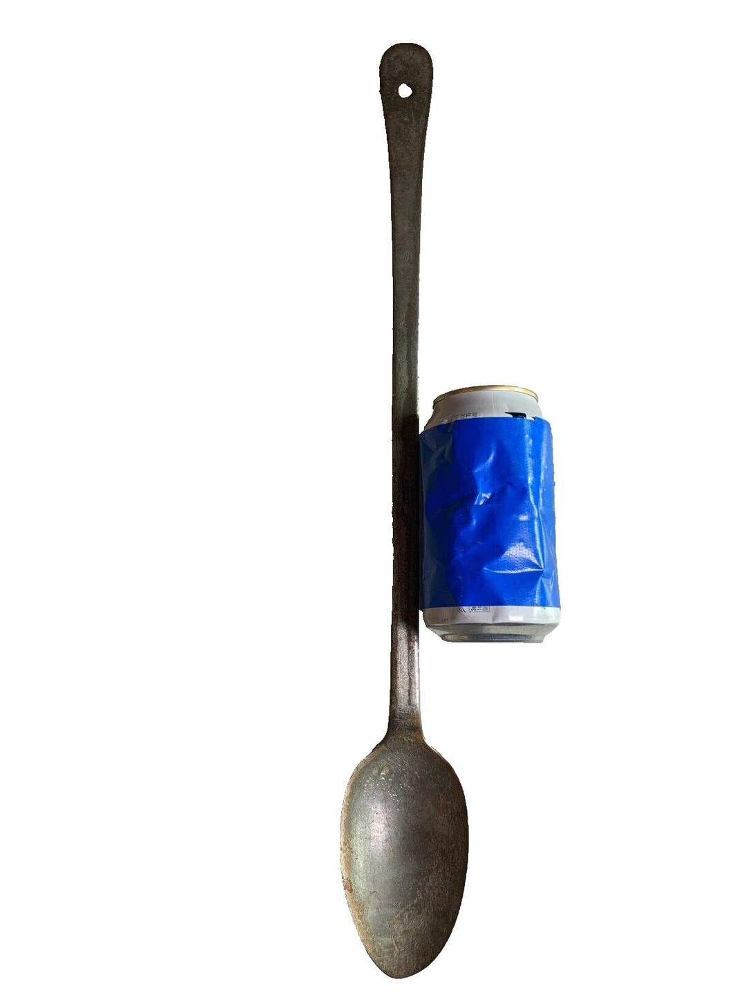 Large Giant Big Massive Antique Vintage Metal Spoon Usa Navy Military ...