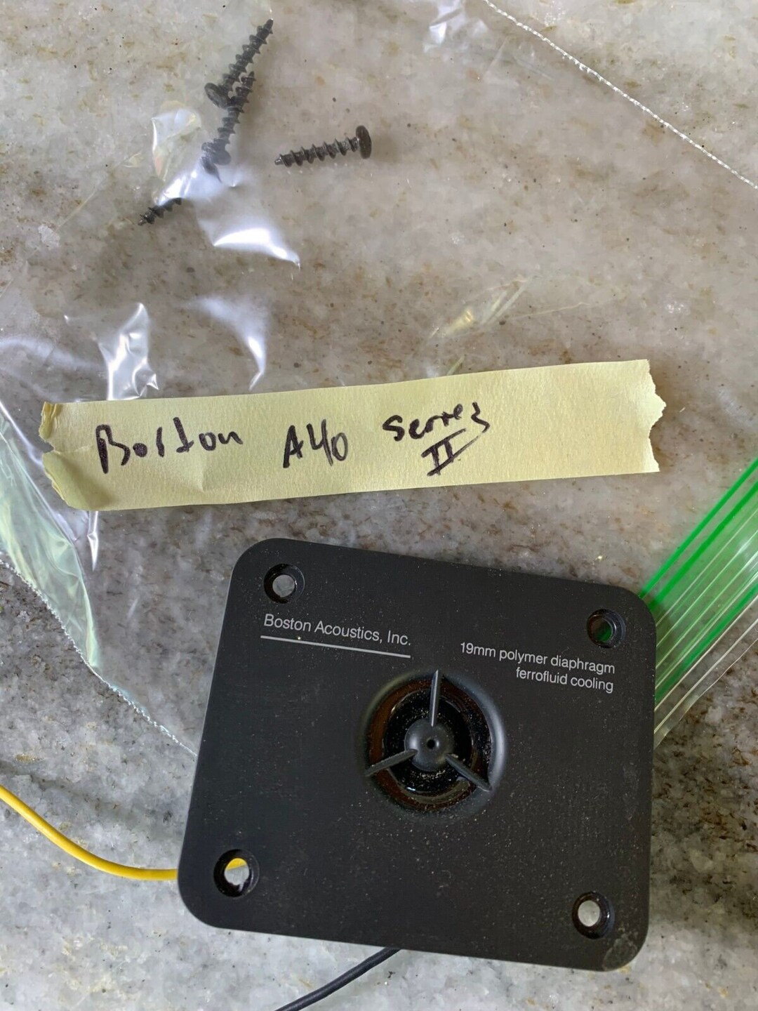 Replacement Oem Tweeter: Vintage Boston Acoustics Accoustics A40 Series ...