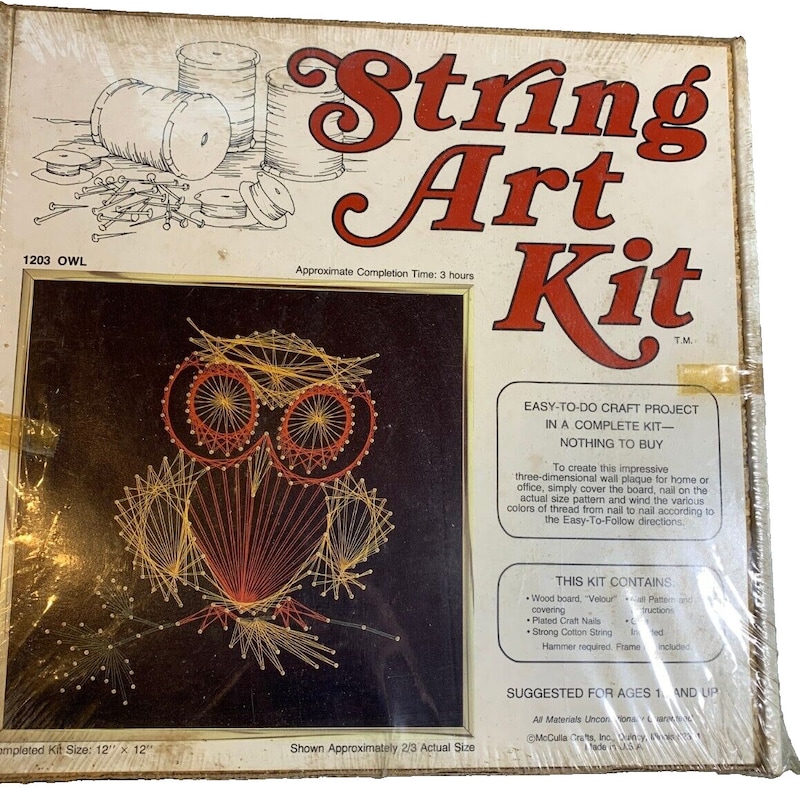 Vintage String Art - Etsy