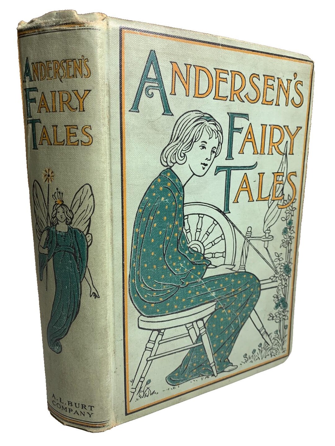 Antique Ornate Victorian Fancy Book Hans Anderson's Andersen's Fairy ...