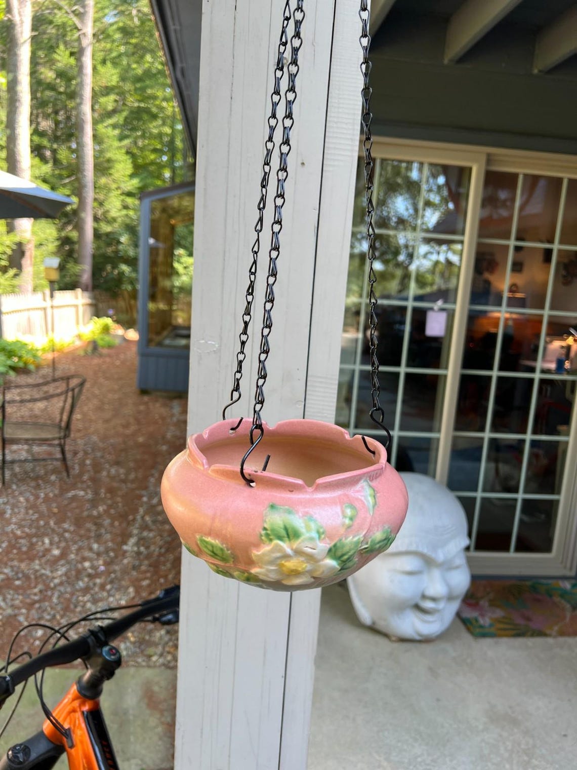Replacement Chain : Roseville Hanging Pot Pots Planter Planters 3 Three ...