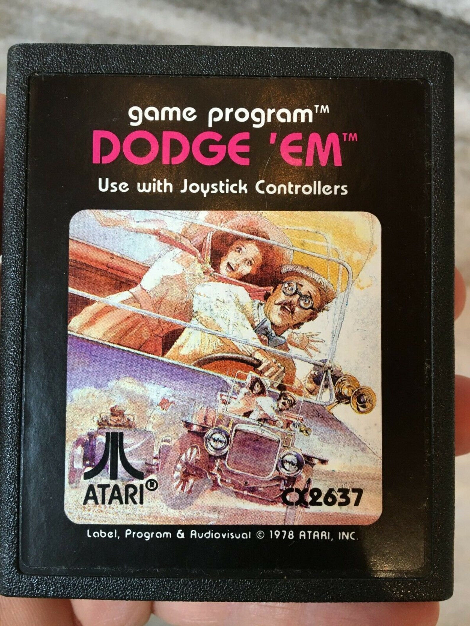 Vintage 1980's 1980 Atari 2600 Video Game Cartridge - Etsy