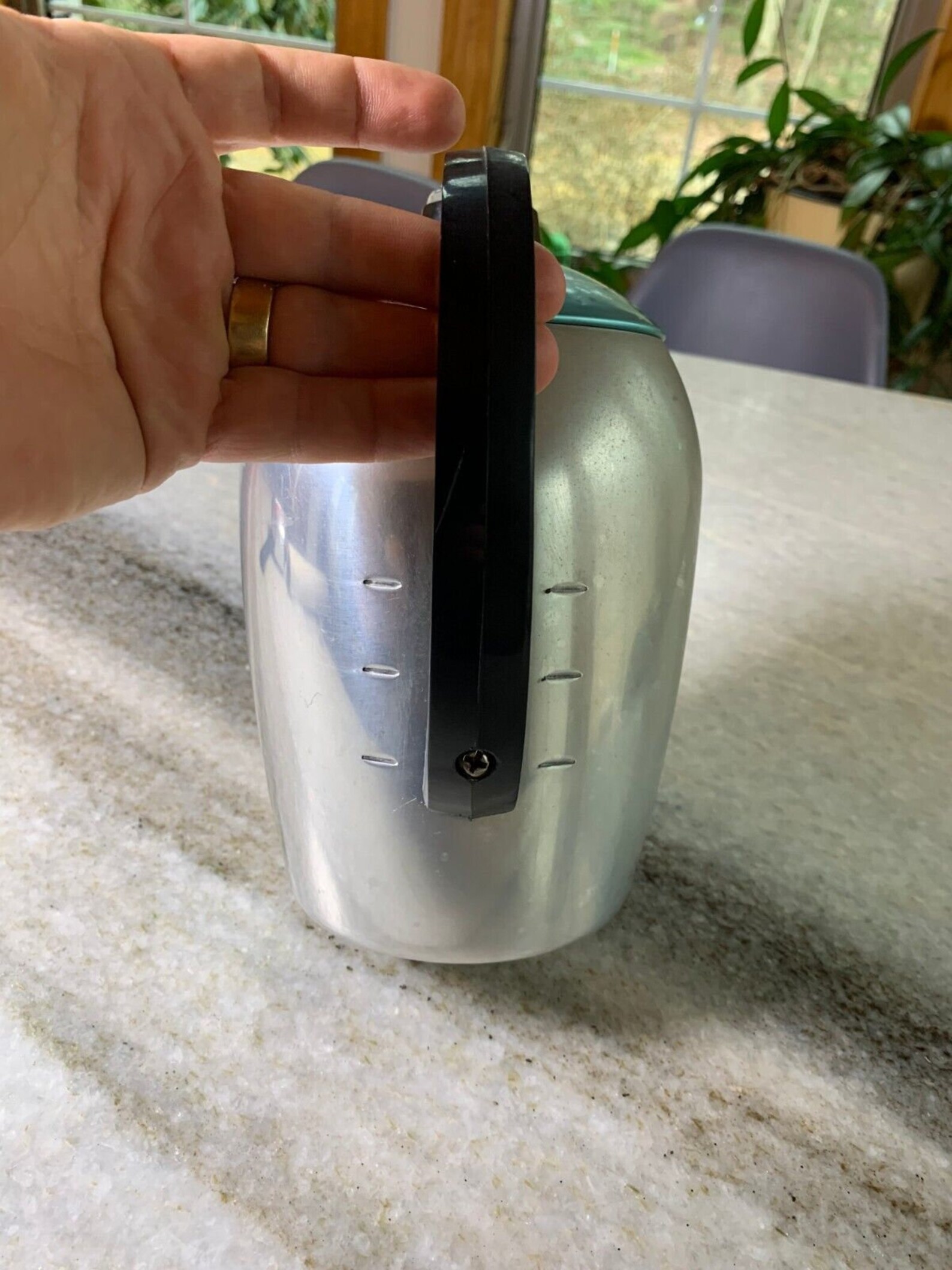 Antique Vintage Wear-ware Wearware Perculator Percolator Kettle ...